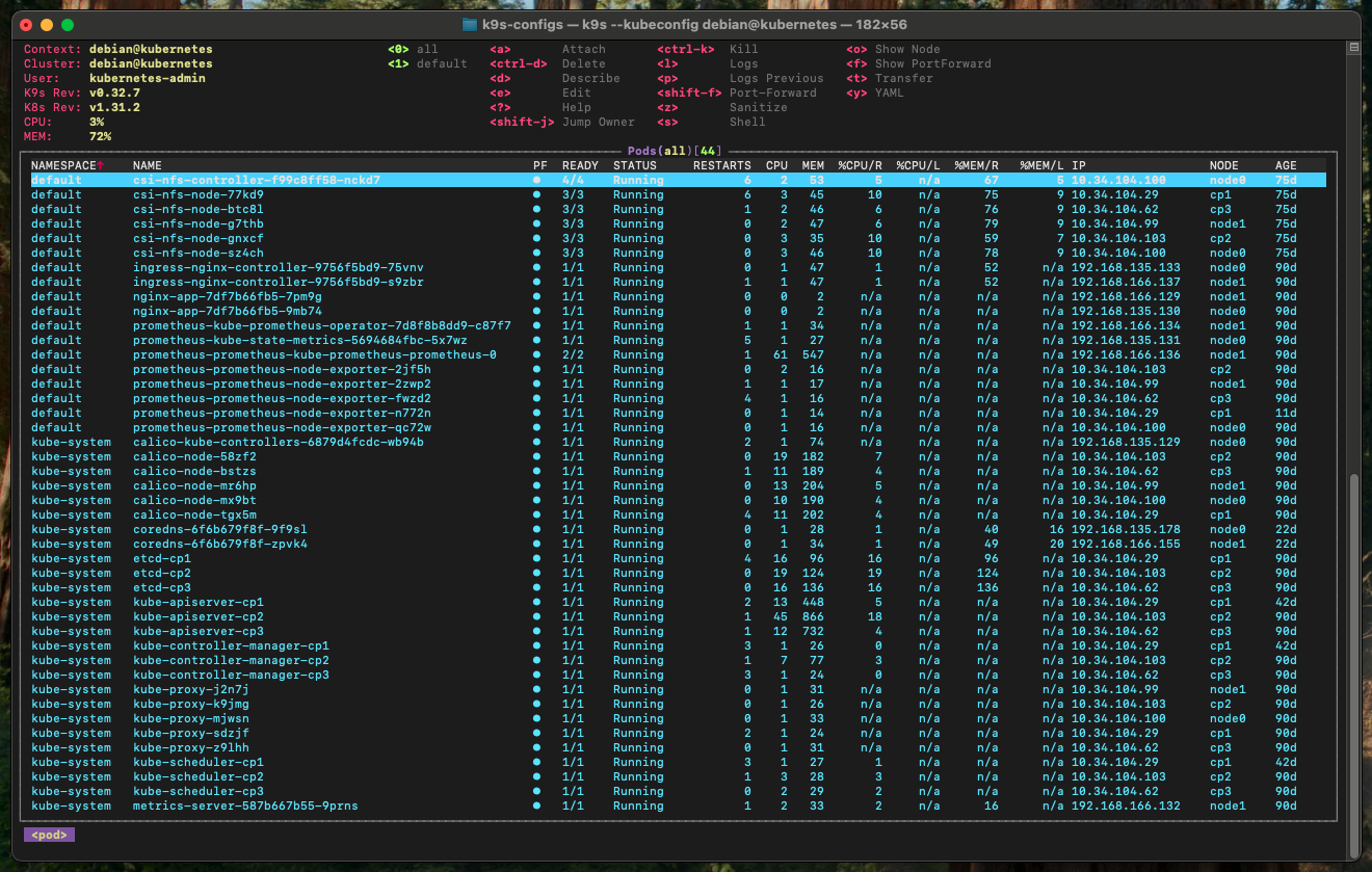 k9s skins preview - TheLinuxNotes