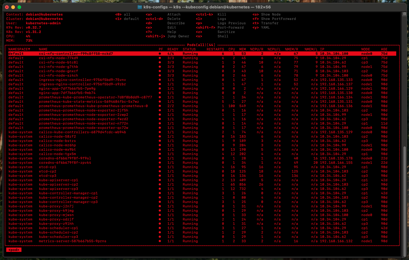 k9s skins preview - TheLinuxNotes