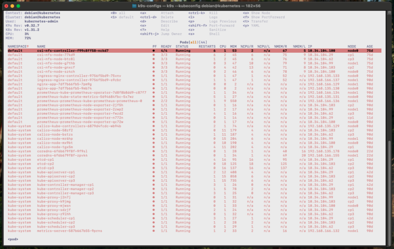 k9s skins preview - TheLinuxNotes